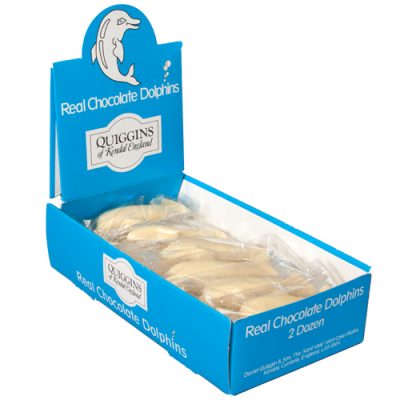 White Chocolate Dolphins - 30G - Quiggin's Kendal Mint Cake