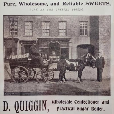Quiggins Kendal Mint Cake - Made in the Centre of Kendal, Cumbria UK